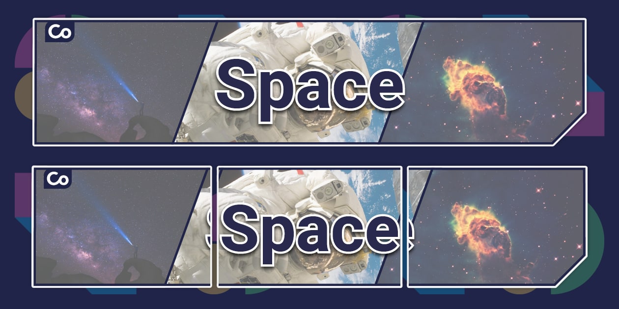Space Display Banner (Teacher-Made) - Twinkl