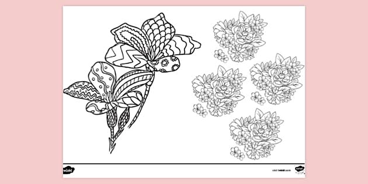 Mindfulness Colouring Page | Colouring Sheets