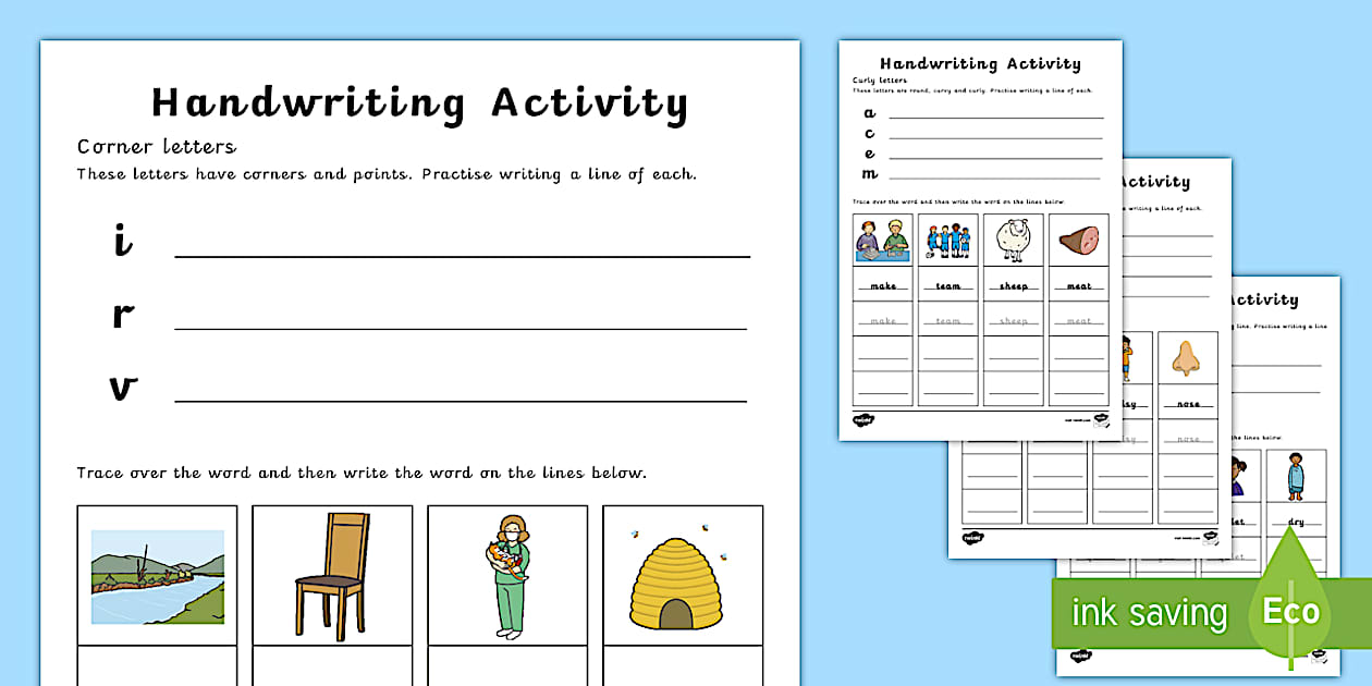 Precursive Handwriting Sheets | Writing | Primary Resources