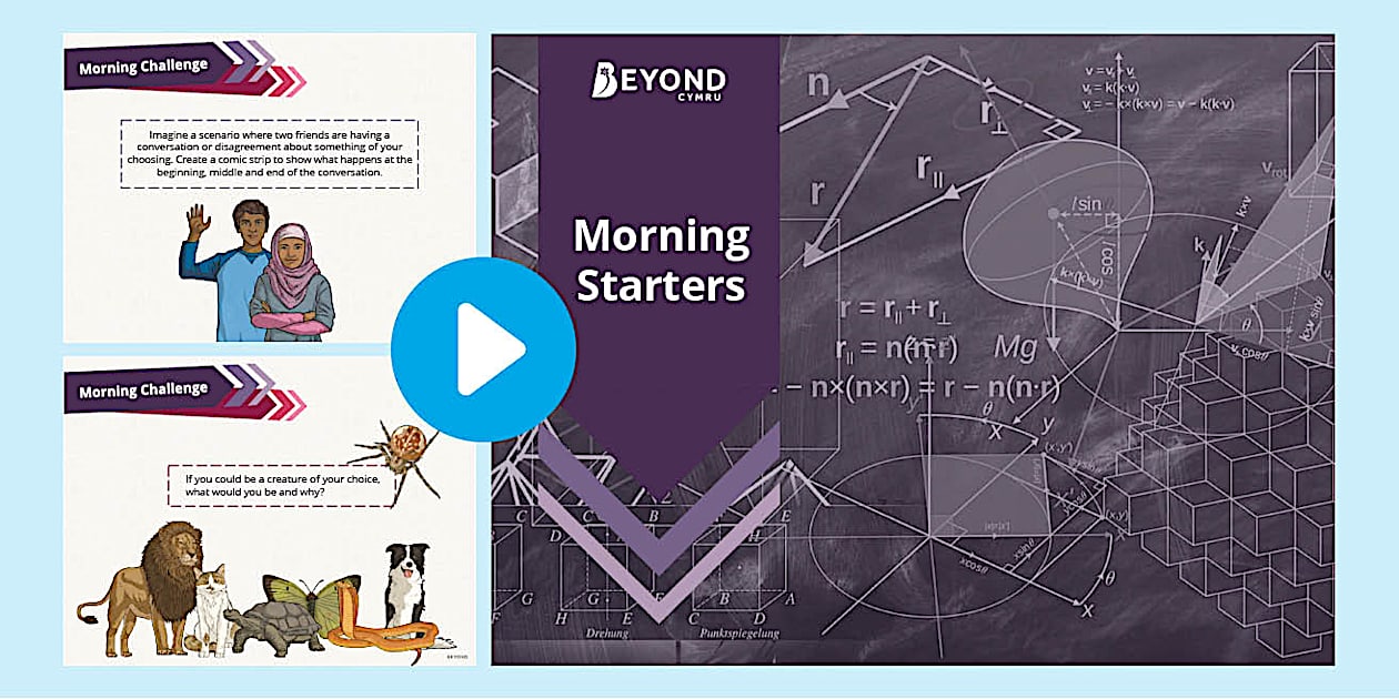 PS4 Morning Starters Powerpoint 2 (teacher made) - Twinkl