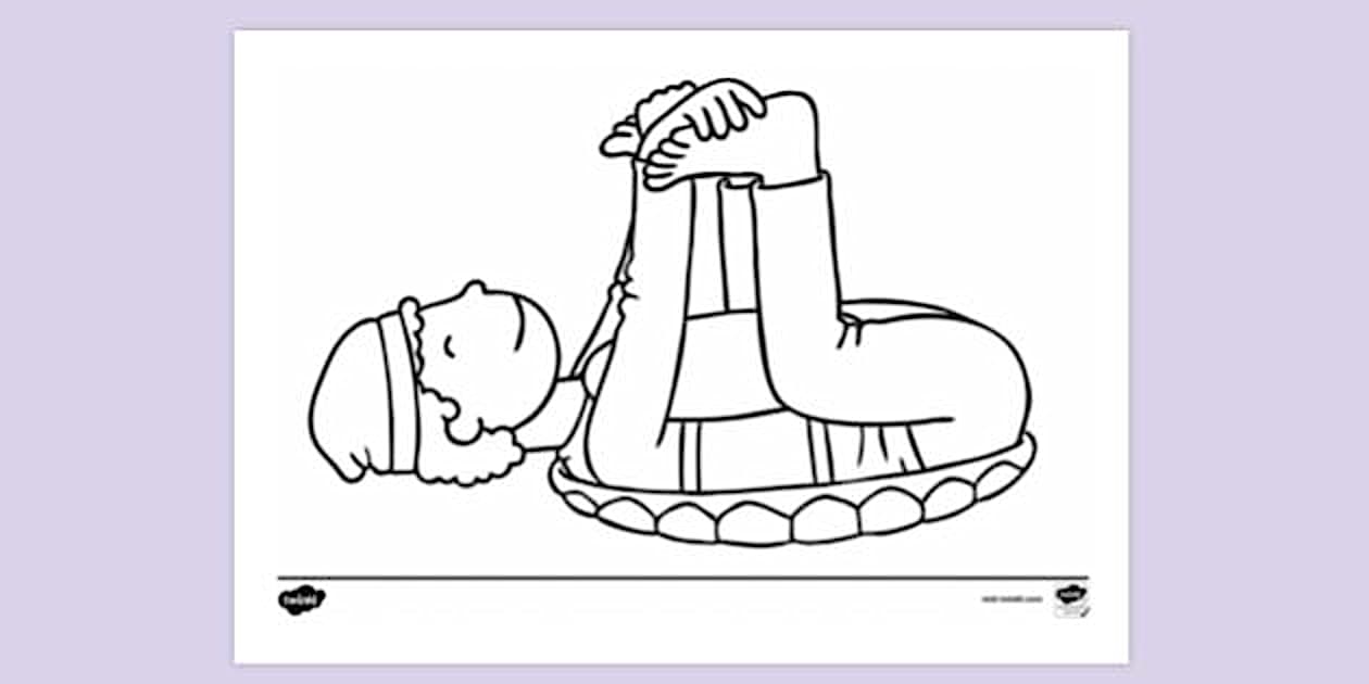 Tortoise Pose Colouring | Colouring Sheets (teacher made)