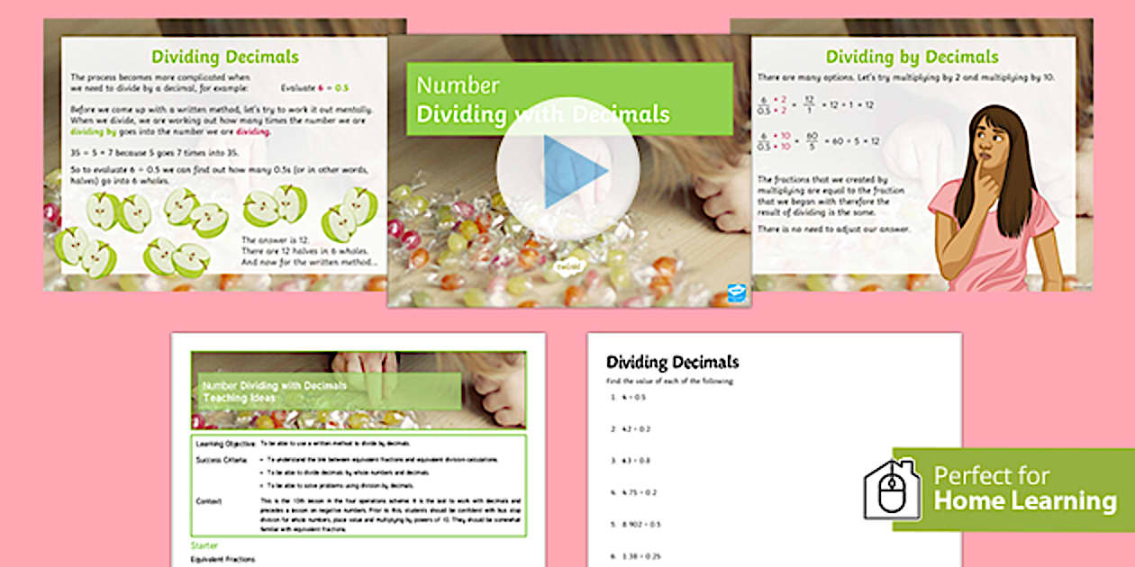 The Four Operations Lesson 10: Dividing Decimals | KS3 Maths