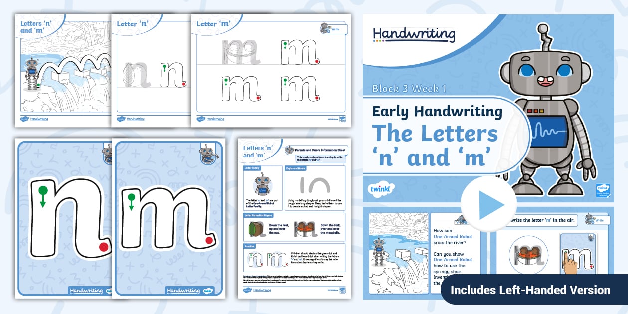 Early Handwriting Block 3 Week 1 Pack