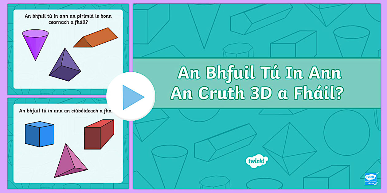 Can you Find the 3D Shape PowerPoint (teacher made) - Twinkl