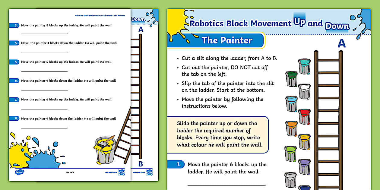 Grade 1 – Block Movement Up and Down - The Painter