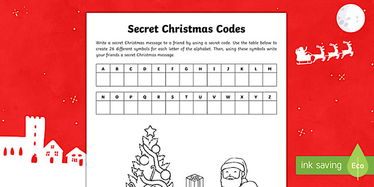 Secret Coding Worksheet | Primary Australian Maths Resource