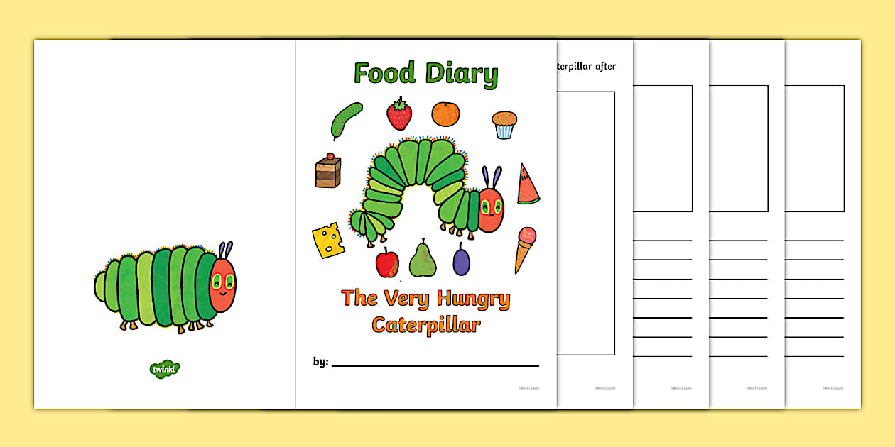 Editable 7 Day Food Diary Writing Frame to Support Teaching on The Very ...