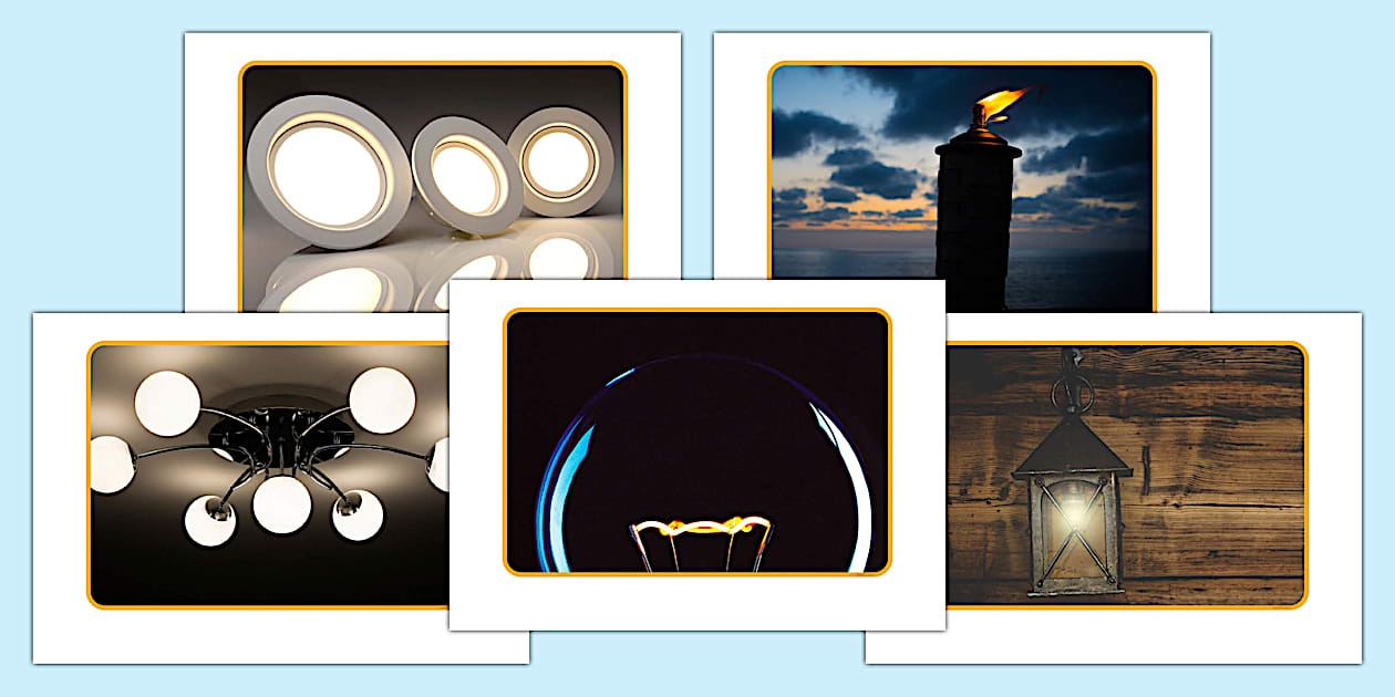 Light Source Display Photos (teacher made) - Twinkl