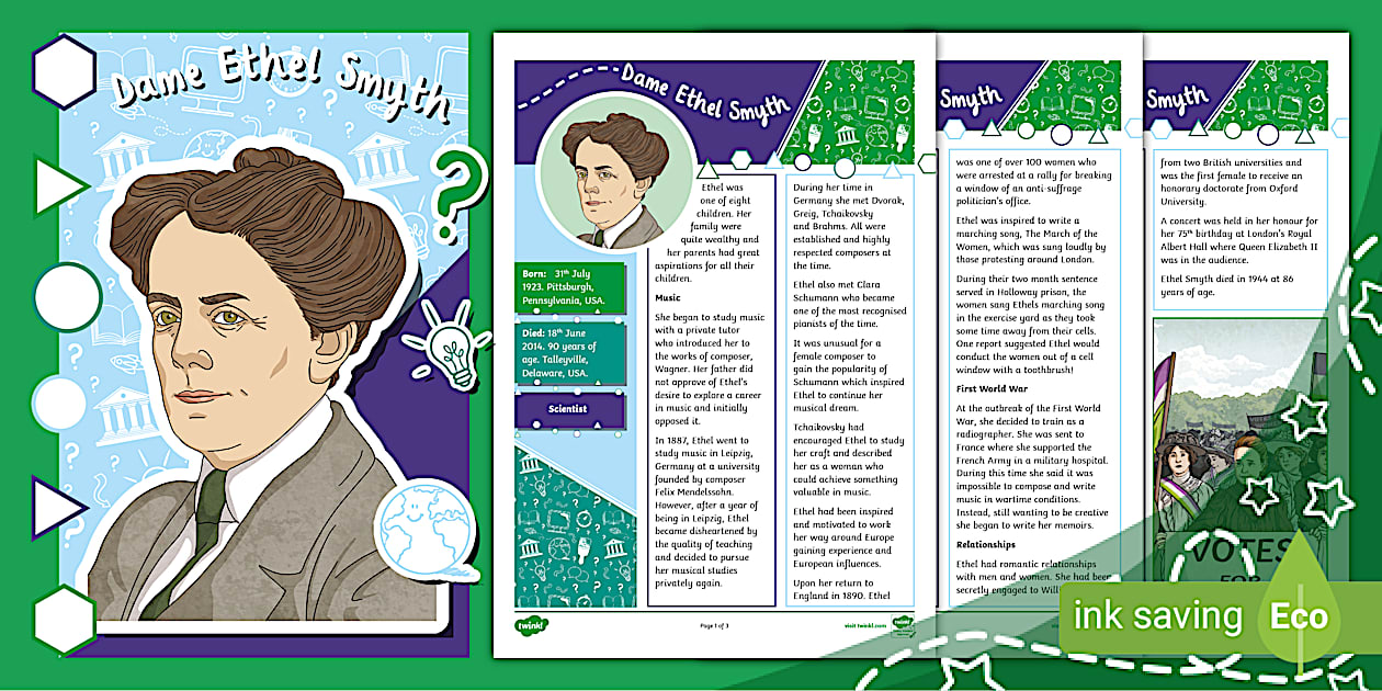 Significant People: Dame Ethel Smyth