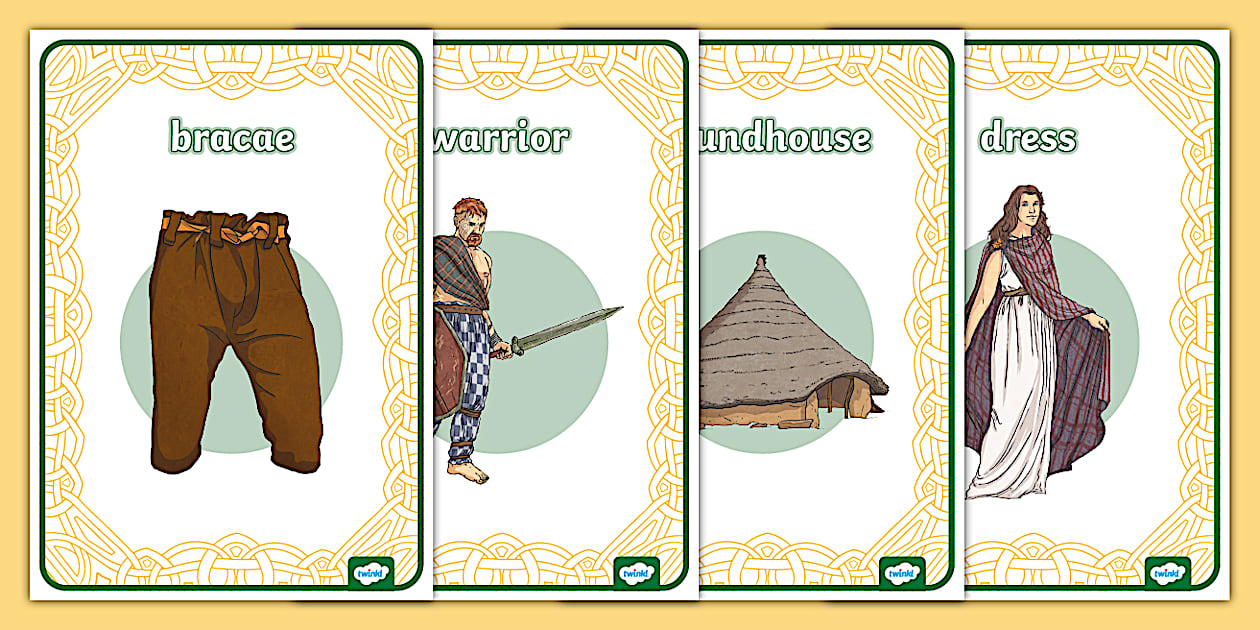 The Celts Iron Age Display Posters (teacher made) - Twinkl