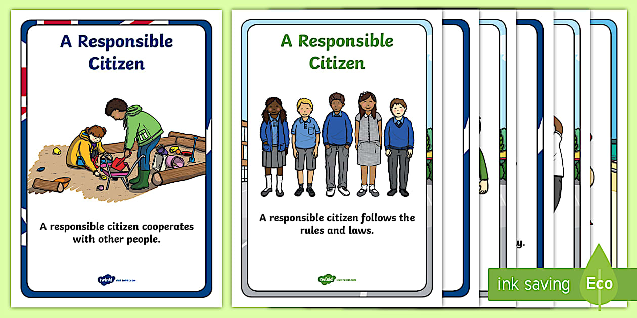 TAS F-2 Responsible Australian Citizens Display Posters