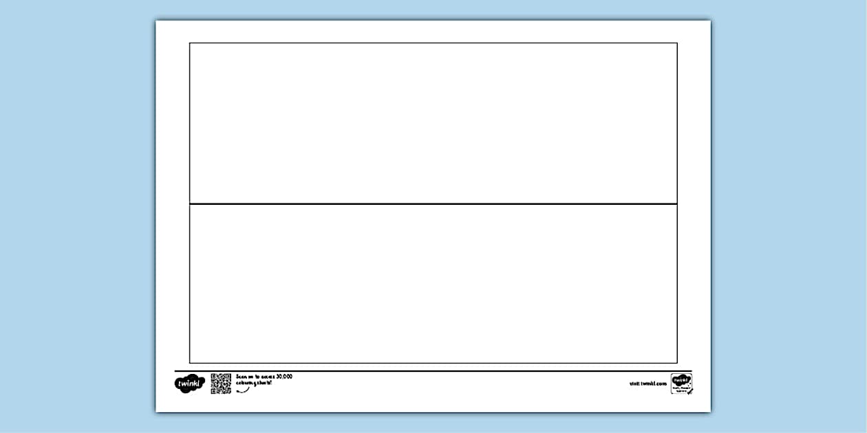 Ukraine Flag Colouring Sheet - Twinkl Geography - Twinkl