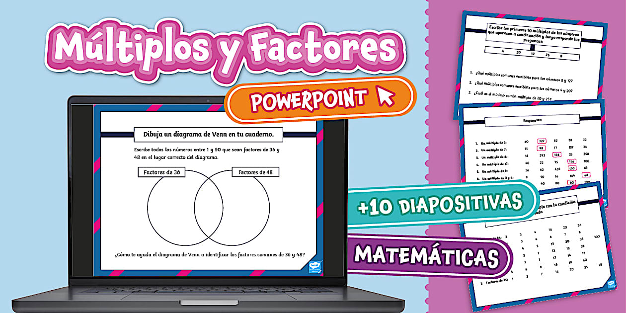 PowerPoint | Múltiplos | Factores