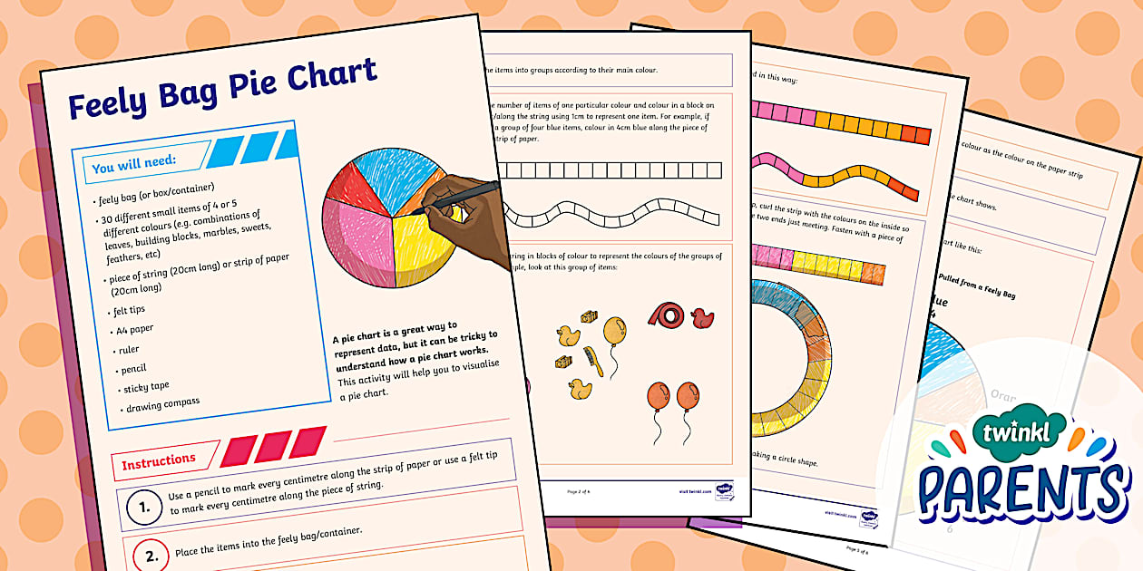 SEND Maths Support: Feely Bag Pie Chart (Year 6 Level)