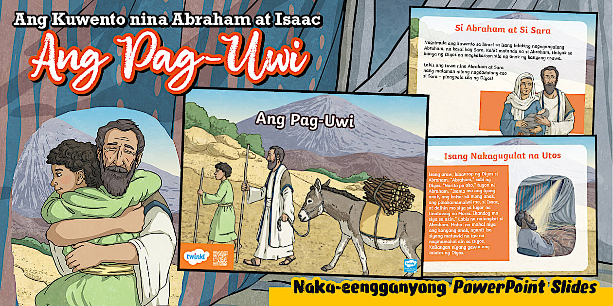 Ang Kuwento nina Abraham at Isaac PowerPoint | Twinkl PH