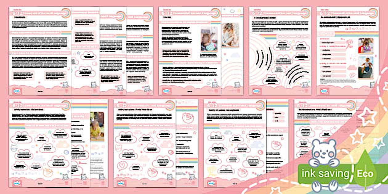 FREE! - 6-12 Months Communication and Language Resource Pack
