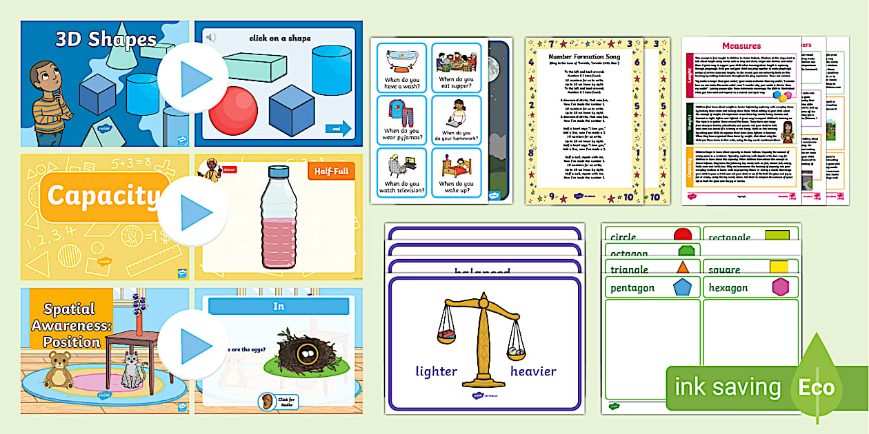 Junior Infant Parents Maths Pack (teacher made) - Twinkl