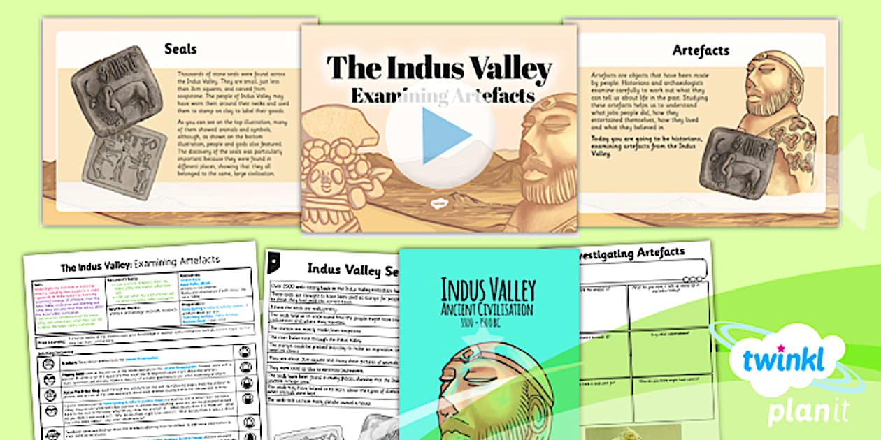 Indus Valley Artefacts Lesson Plan - KS2 (teacher made)