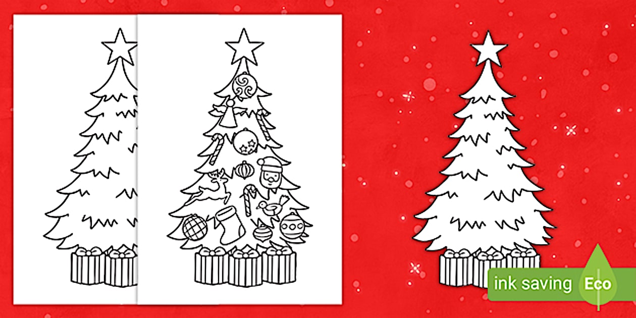 Christmas Tree Stencils to Print | Christmas