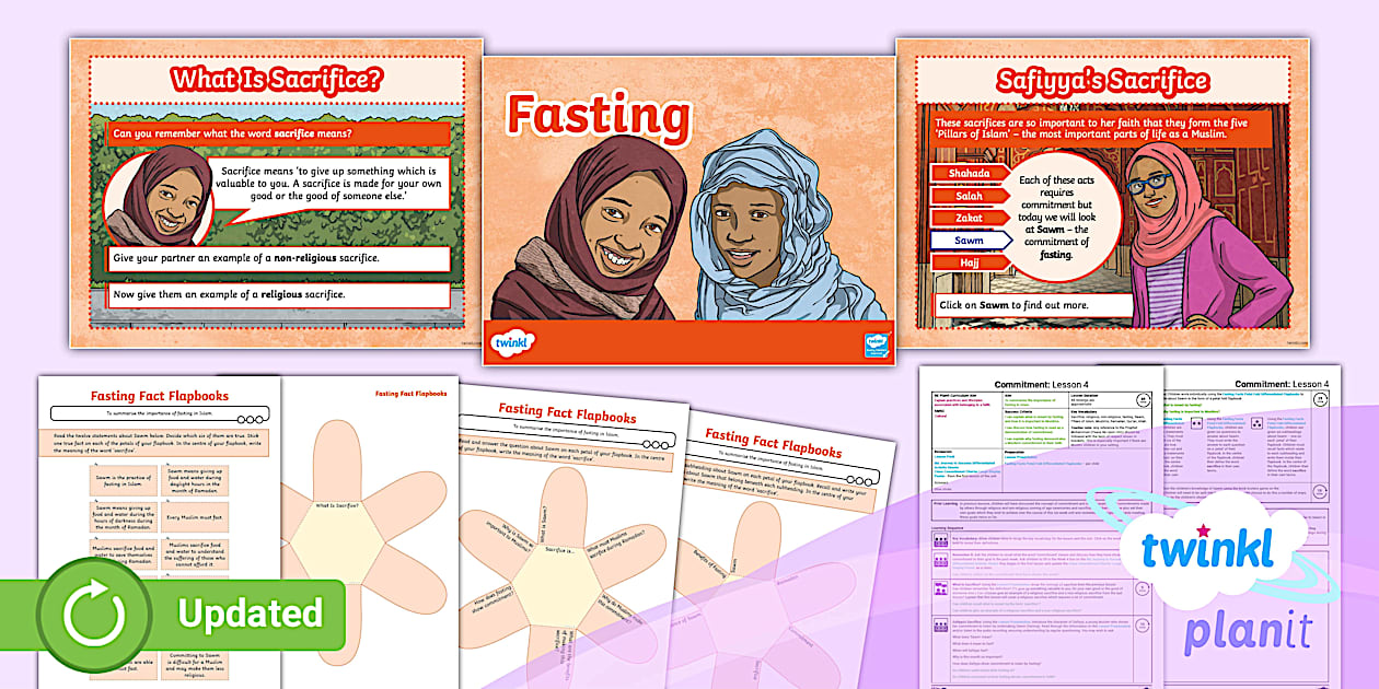 RE: Commitment: Fasting Year 5 Lesson 4 (teacher made)