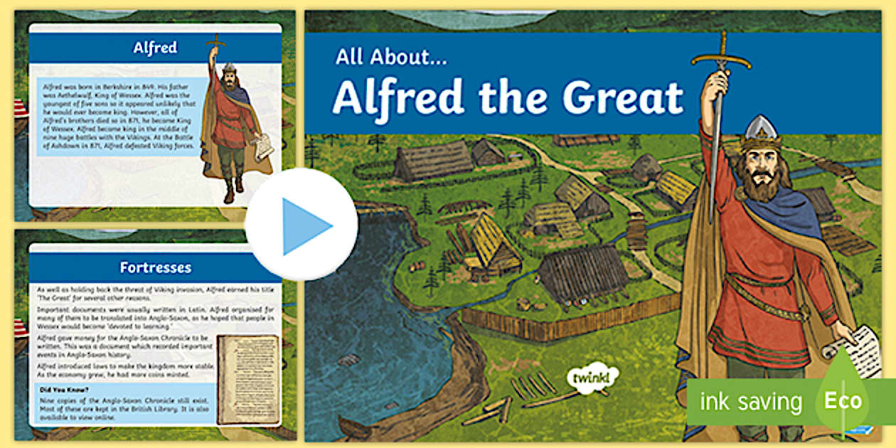 All About Alfred the Great KS2 PowerPoint (teacher made)