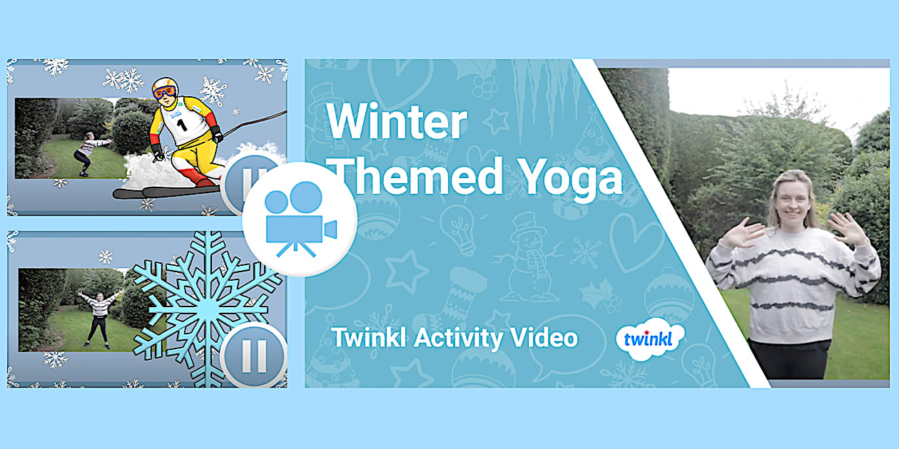 KS1 (Ages 5-7) Activity Video: Winter Yoga (teacher made)