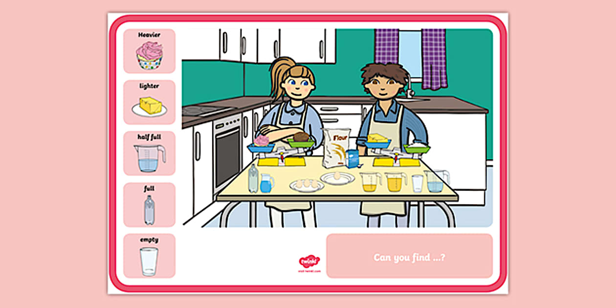 👉 Talk About Weight and Capacity Maths Activity - Twinkl