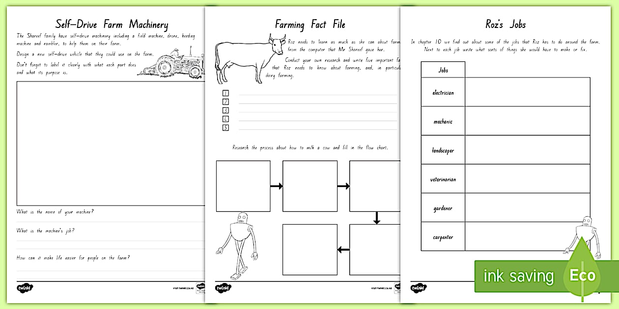 Term 2 Week 1 Year 3 & 4 Chapter Chat Resource Pack to Support Teaching ...