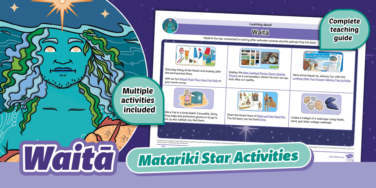 Waitā: Matariki Star Activities