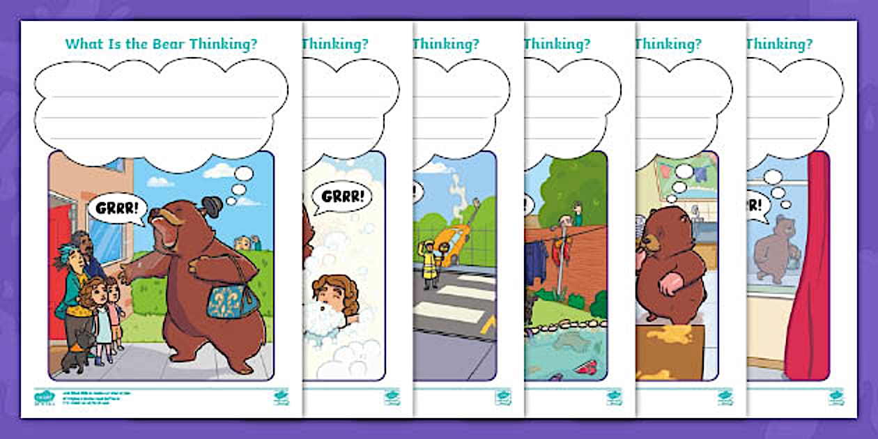 What Is the Bear Thinking? Worksheets (teacher made)