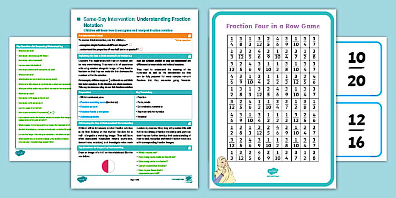 👉 Y2 Same-Day Intervention: Understanding Fraction Notation