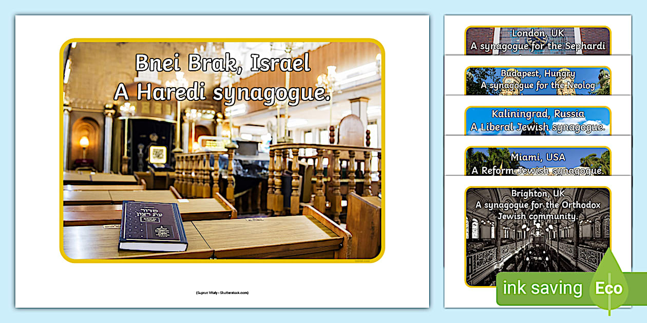 Synagogues Around the World Photo Pack (teacher made)