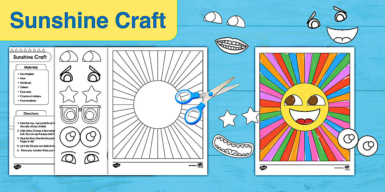 Sunshine Craft Activity