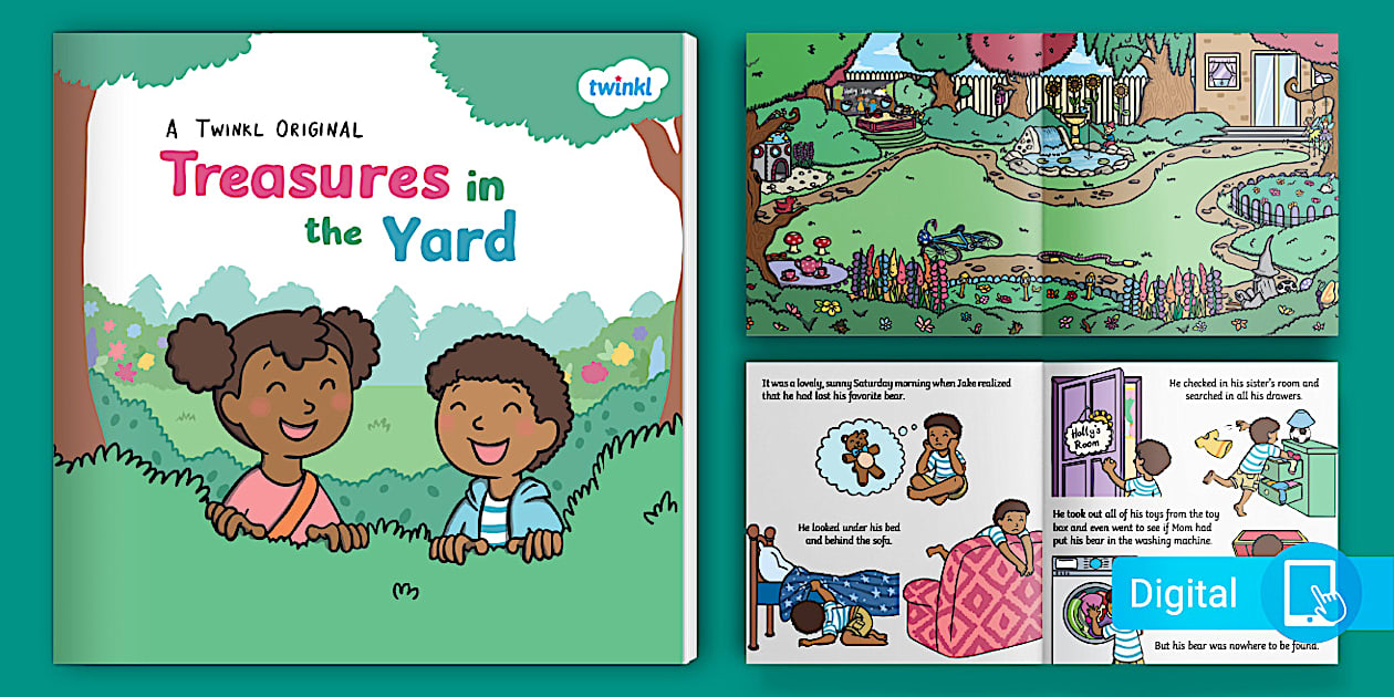 Treasures in the Yard eBook (Teacher-Made) - Twinkl