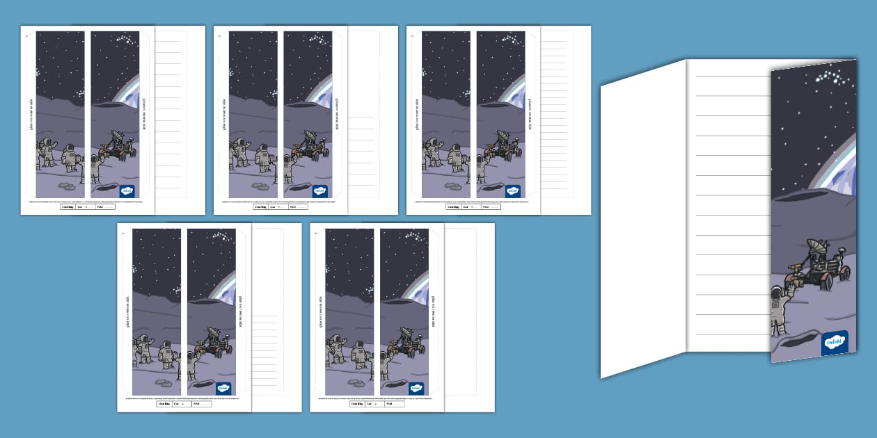 All About Space Folding Writing Template (teacher made)