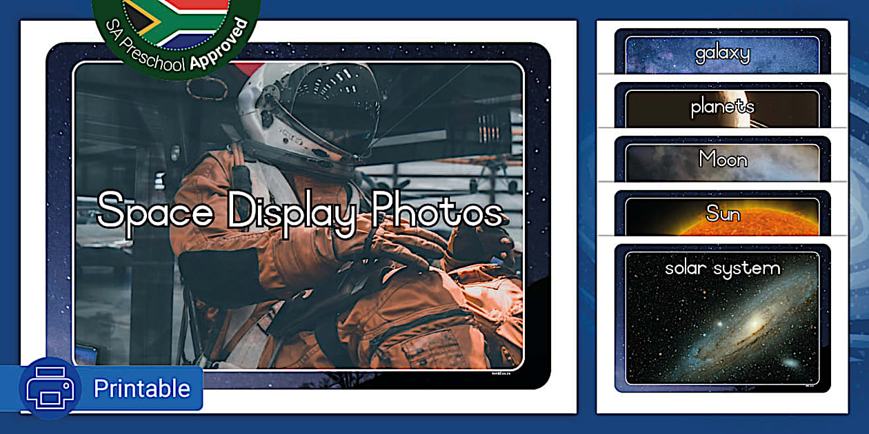 Preschool: Space: Display Photos