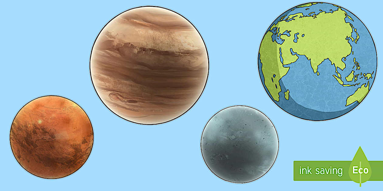 Editable Planets (teacher made) - Twinkl
