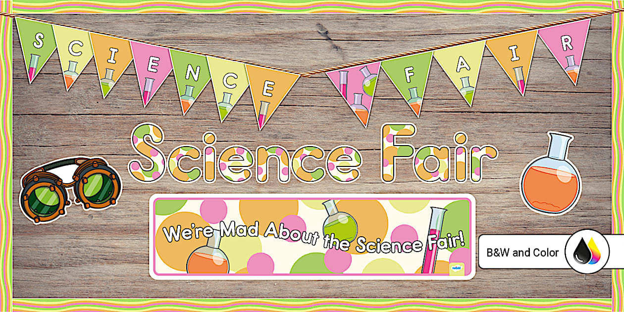 Science Fair Bulletin Board Pack
