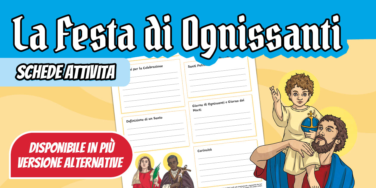 Scheda Attività: Festa di Ognissanti