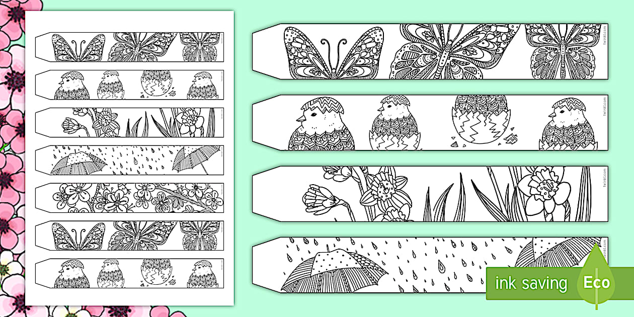 👉 Spring Mindfulness Paper Chain (teacher made) - Twinkl