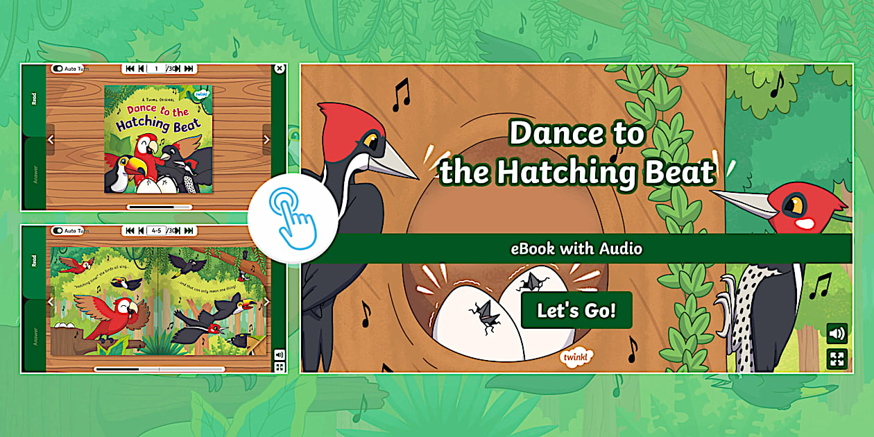 Dance to the Hatching Beat eBook with Audio