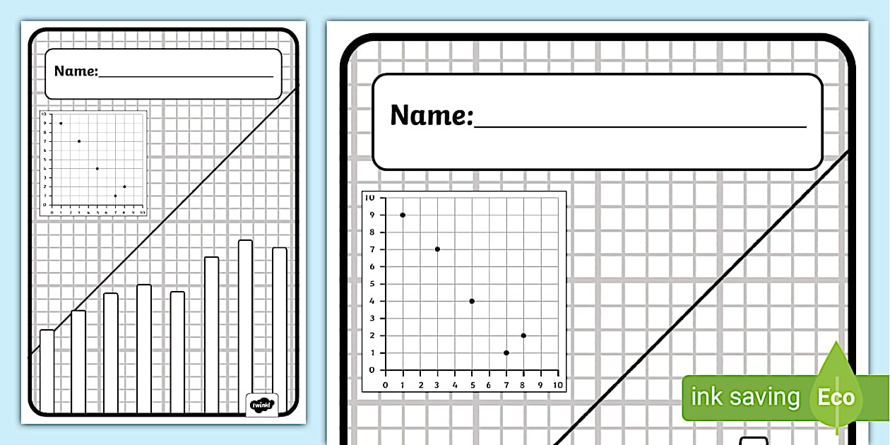 Graph Colouring Book Cover | Twinkl | Stationery | Maths