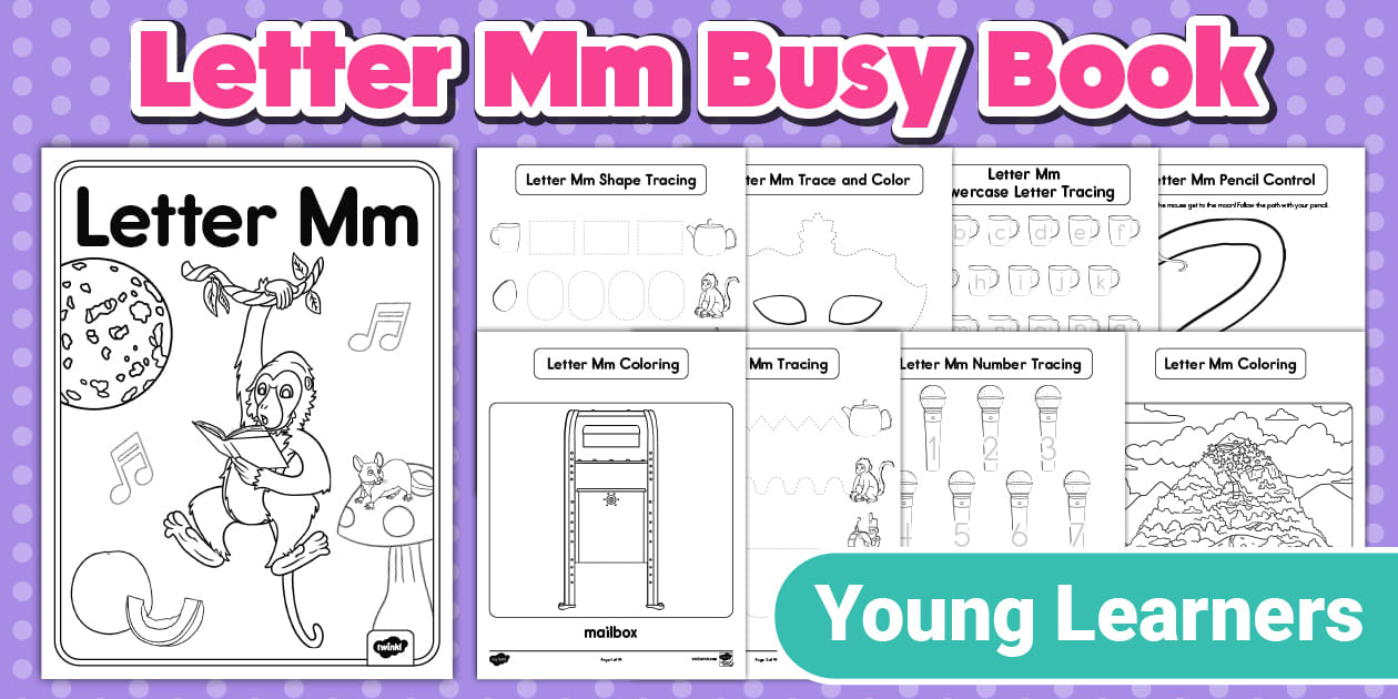 Letter Mm Busy Book