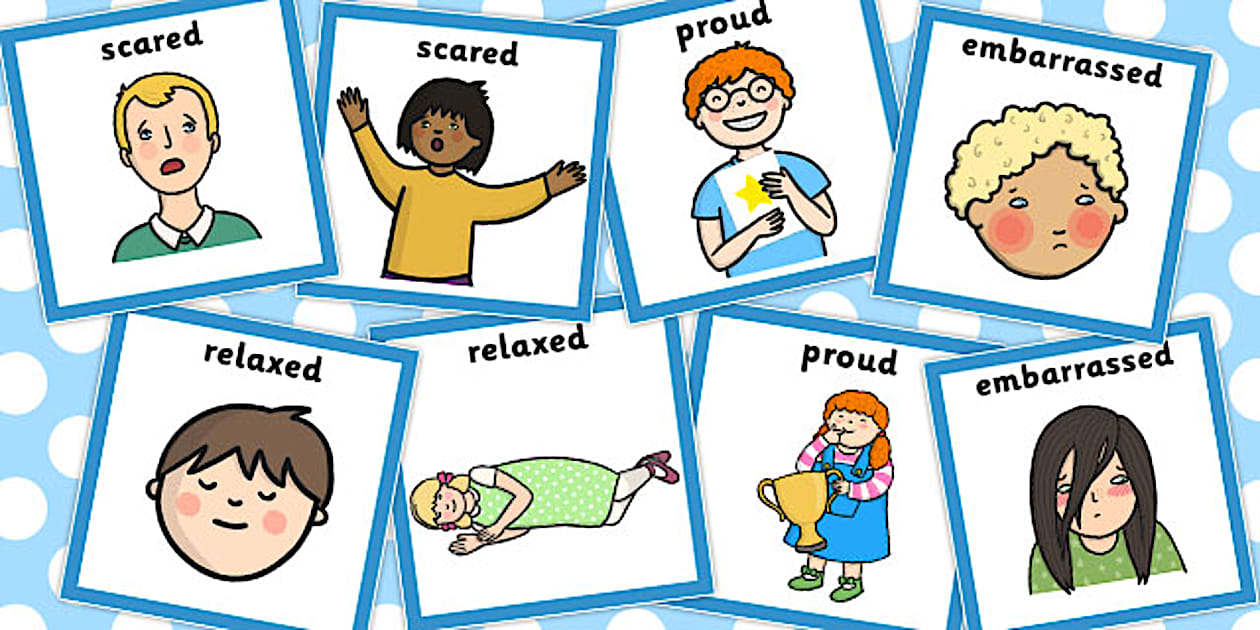 Emotions Matching Cards Set 2 (Teacher-Made) - Twinkl