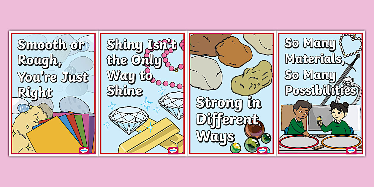 STEM Motivational Posters – Materials, Inside and Out!