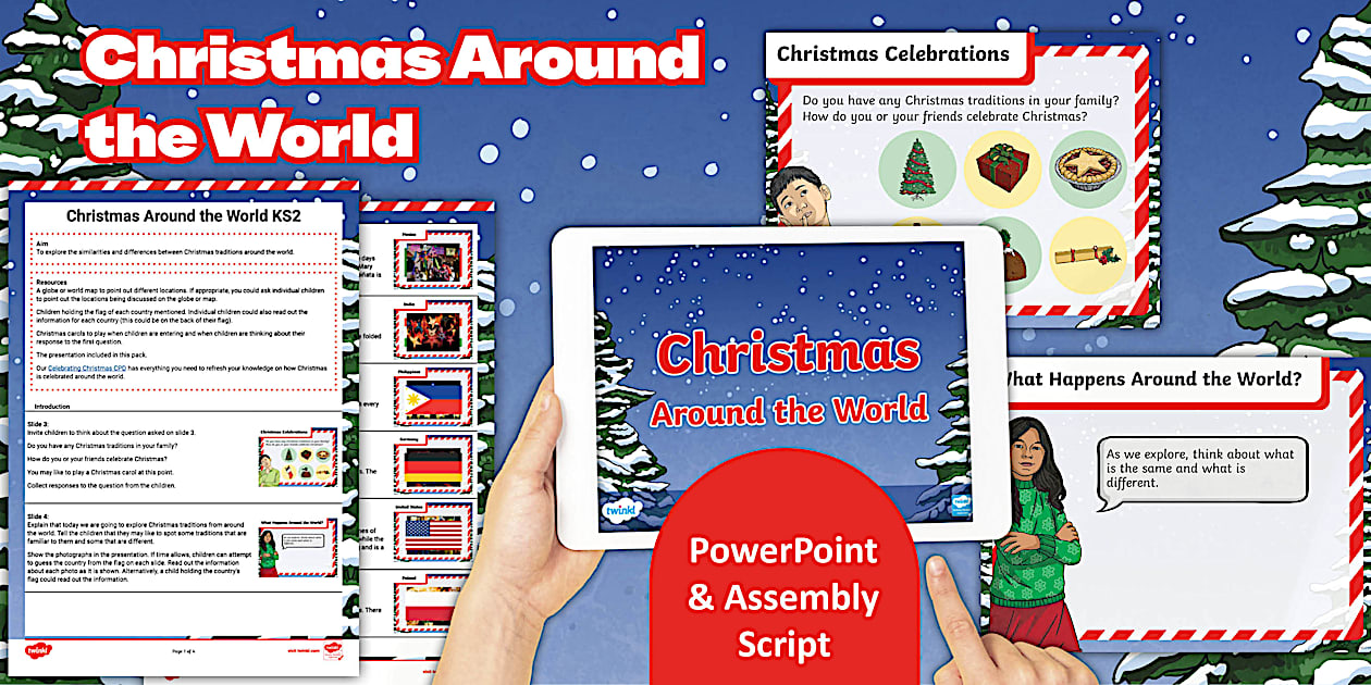 KS2 Christmas Around the World Assembly Pack