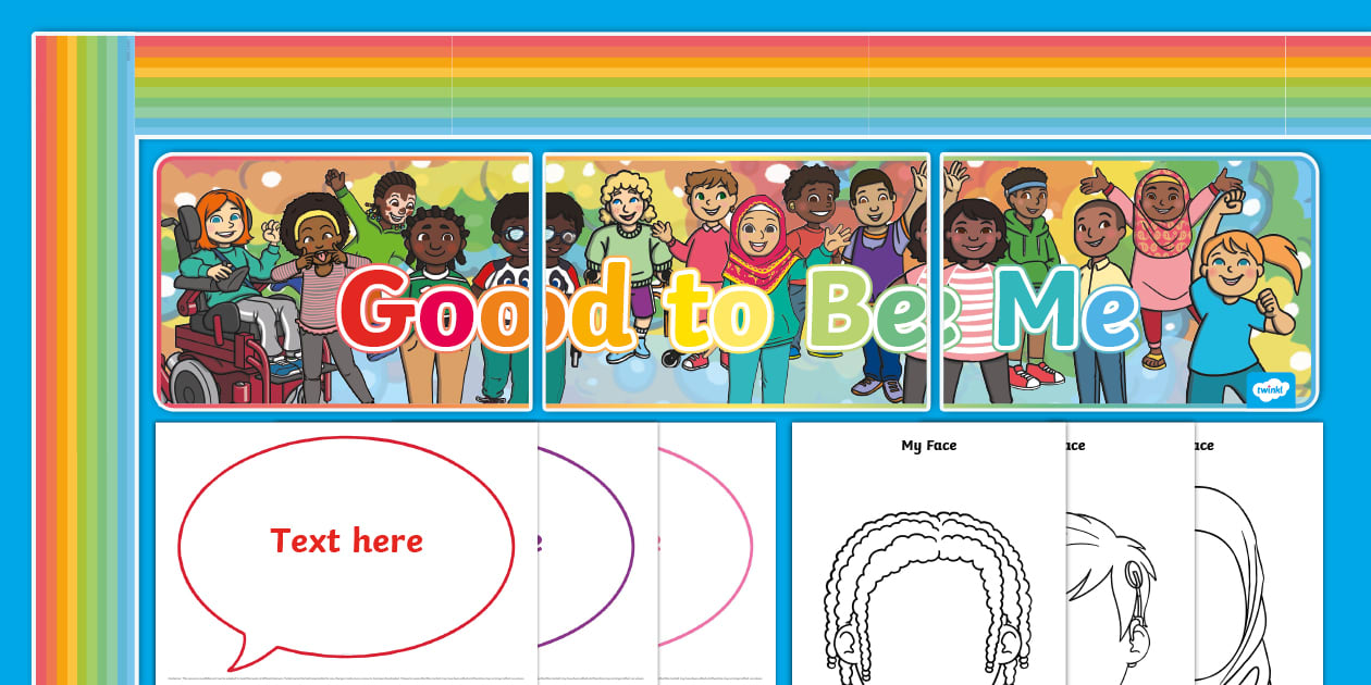 Good to Be Me Display Pack (Hecho por educadores) - Twinkl