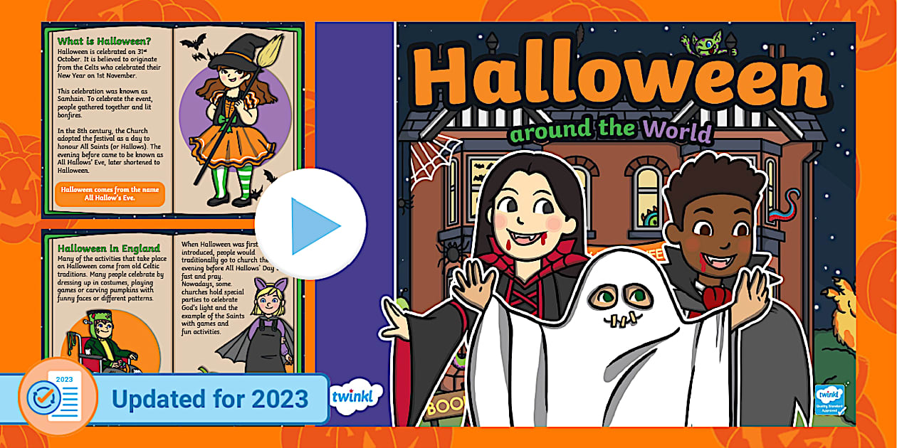 KS1 Halloween Around the World PowerPoint | Easy-to-use