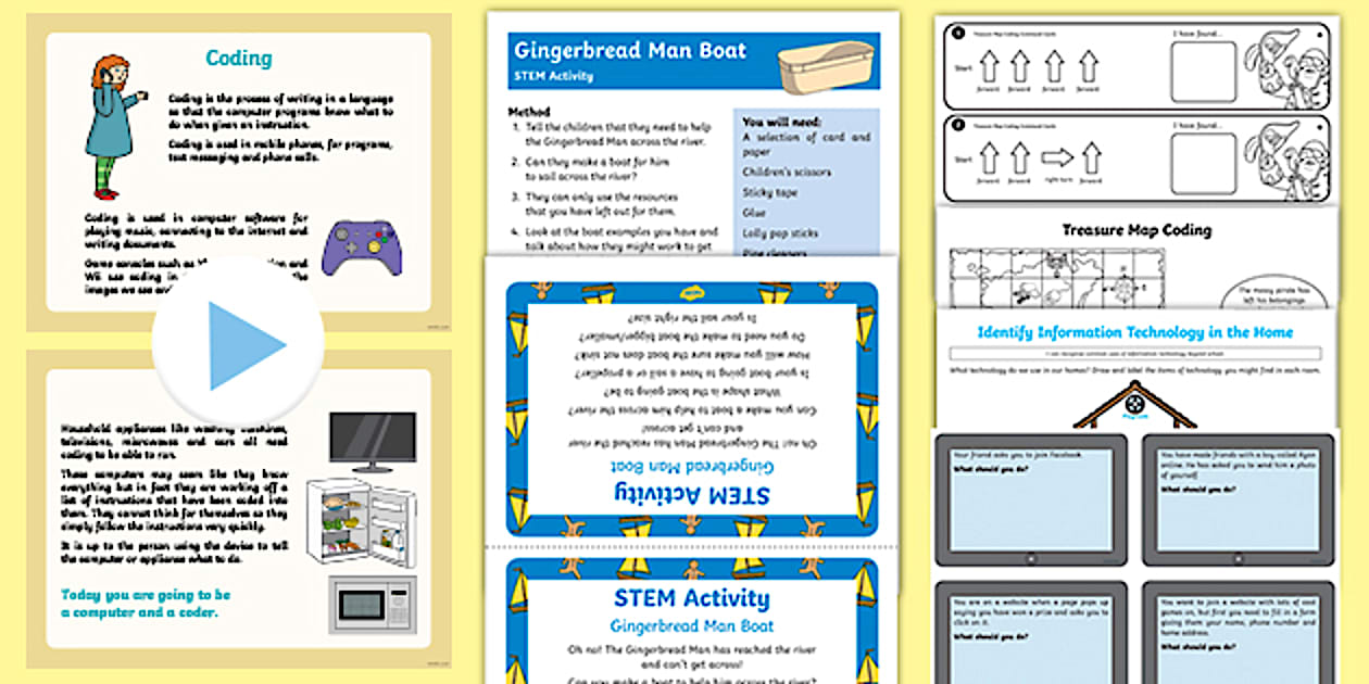 First Level P3 Technologies Home Learning Pack 2 - Twinkl