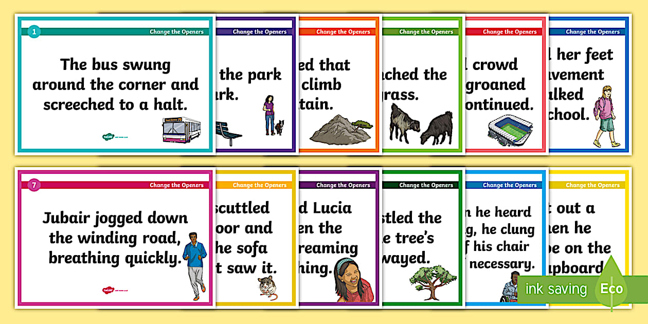 Change the Openers Blether Stations (teacher made) - Twinkl